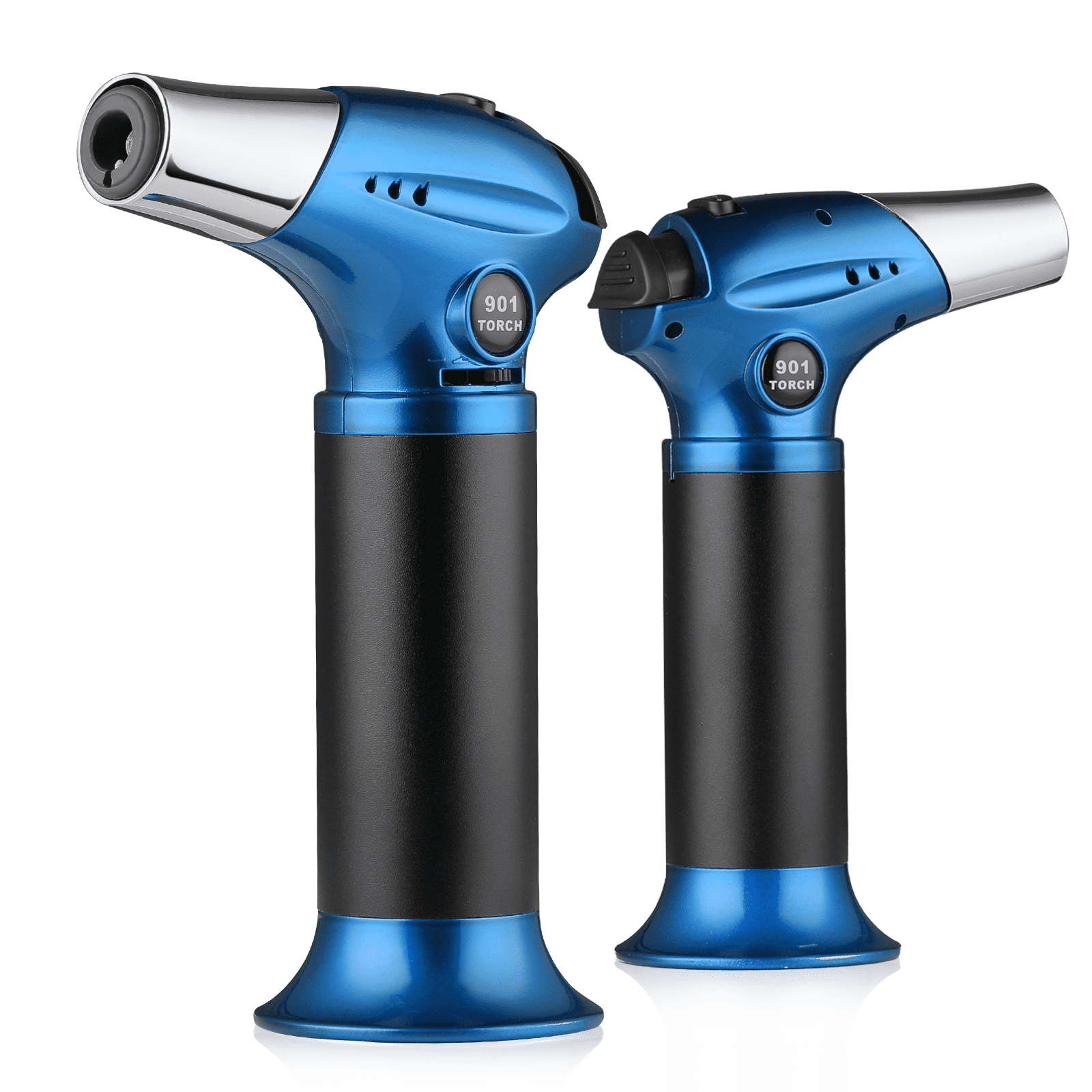 mollie 2 Pack Butane Torch, Butane Lighter for Cooking with Safety Lock ...