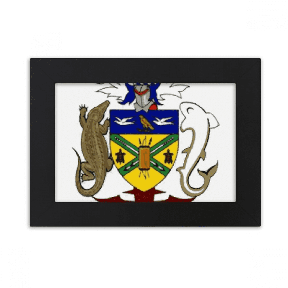 mon Islands National Emblem Desktop Photo Frame Ornaments Picture Art ...