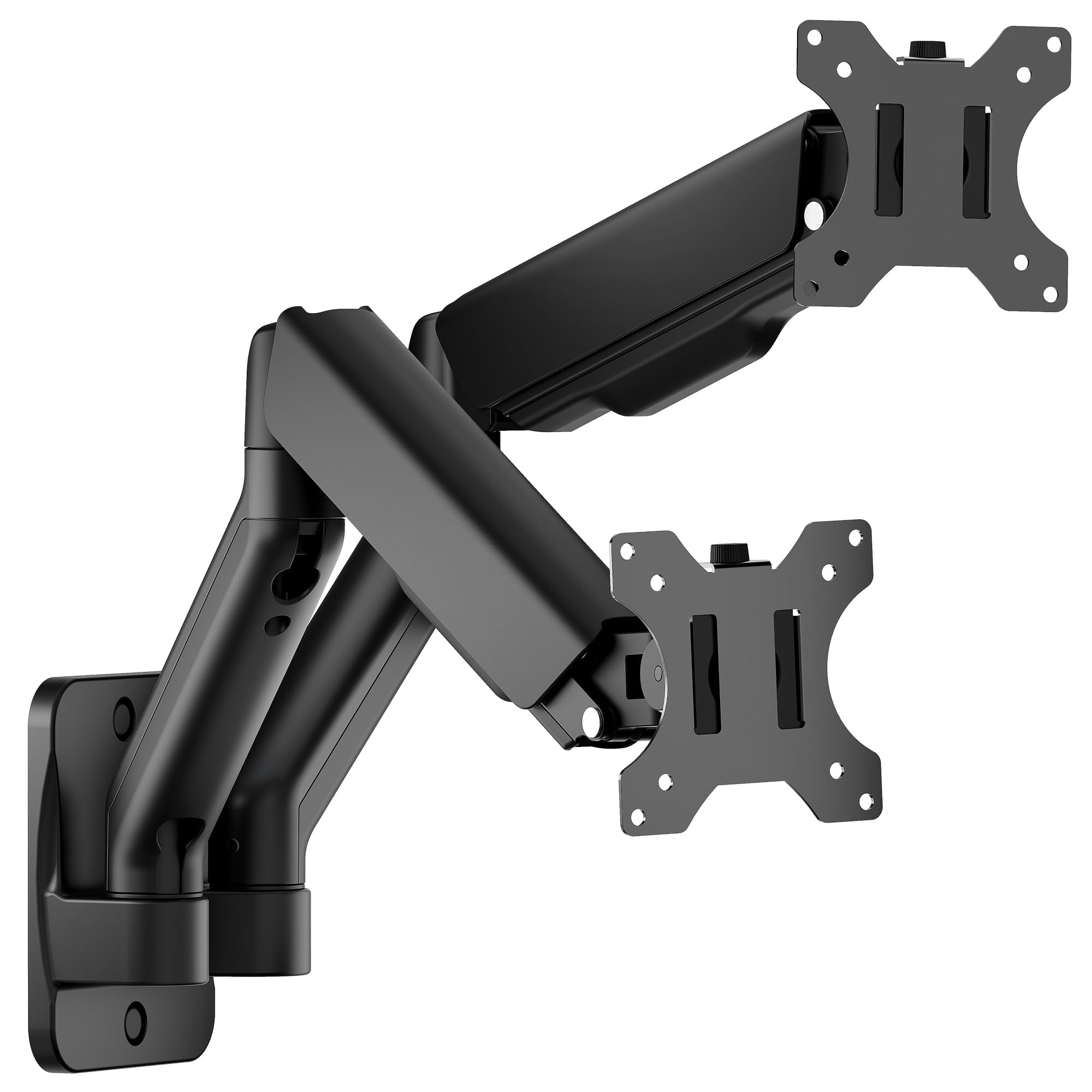monTEK Dual Monitor Wall Mount for 17 to 32 inch Flat/Curved Screens ...