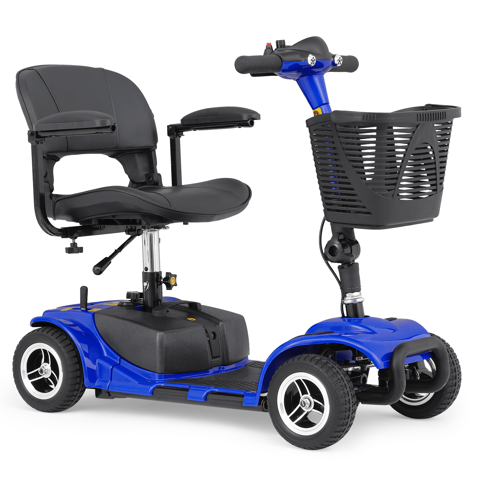 monicare 4 Wheels Folding Mobility Scooter for Elderly, Durable Heavy ...