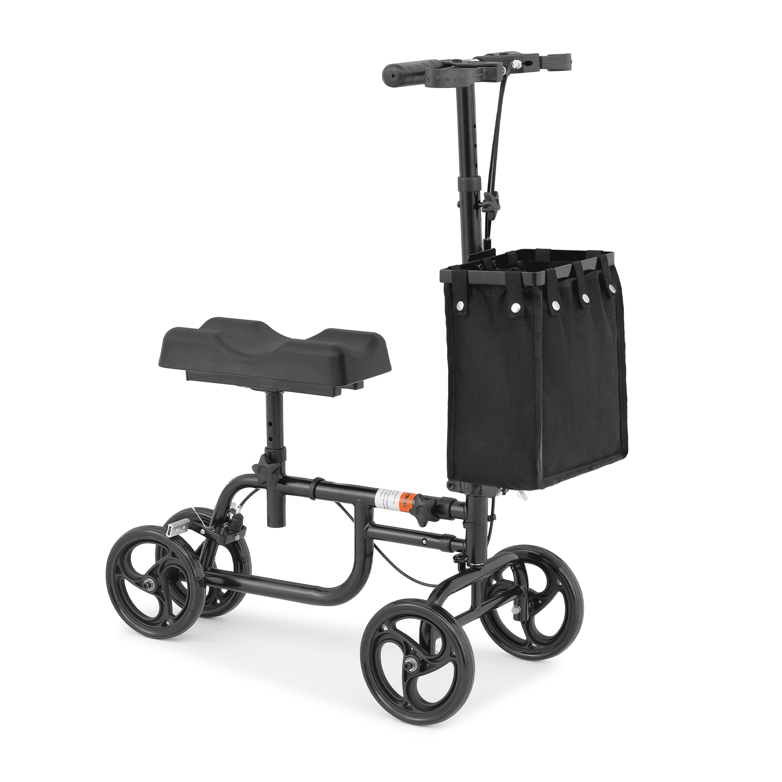 monicare Folding Knee Walker for Adults – Wheeled Mobility Caddy for Orthopedic Injuries ...