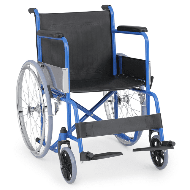 monicare Transport Aluminum Wheelchairs for Adults, 20" seat Foldable ...