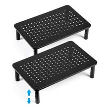 Fold-Down Monitor Stands and Laptop Risers for a Flexible Workspace
