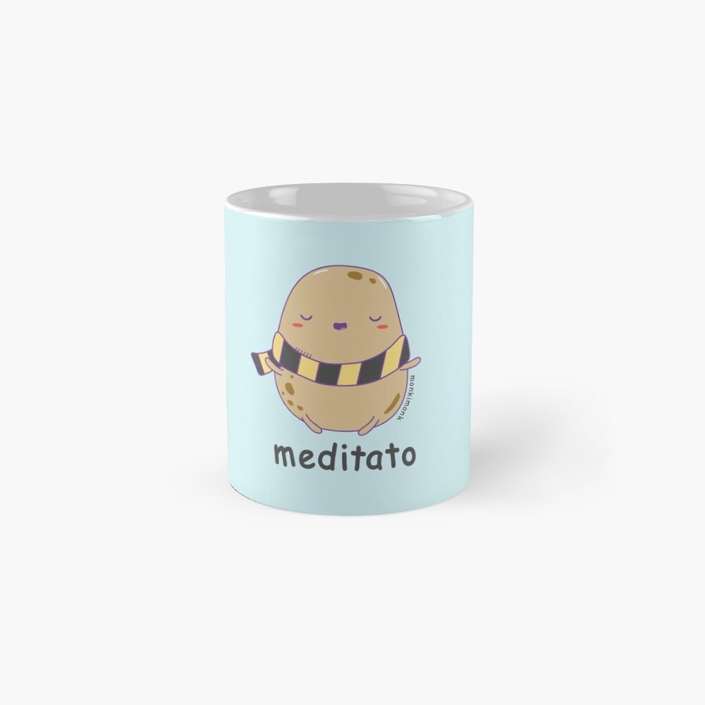 monkimonk Meditato/ Paul the Potato/ Meditation Classic Mug - Walmart.com