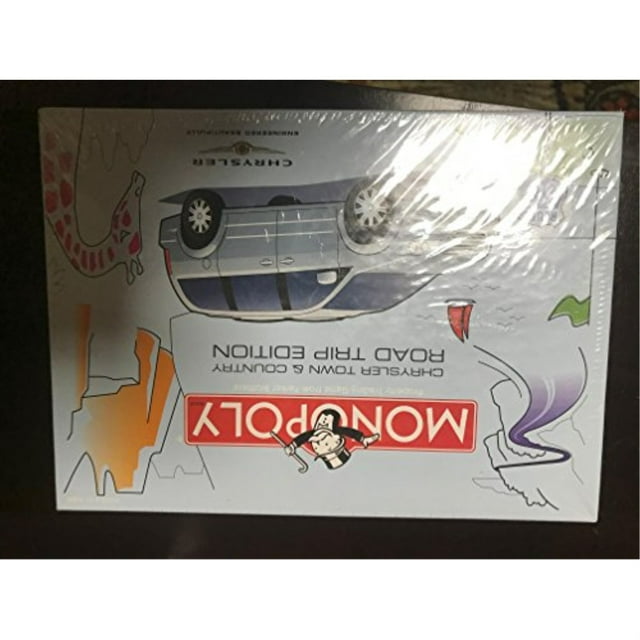 monopoly road trip edition - chrysler town & country - rare! - Walmart.com