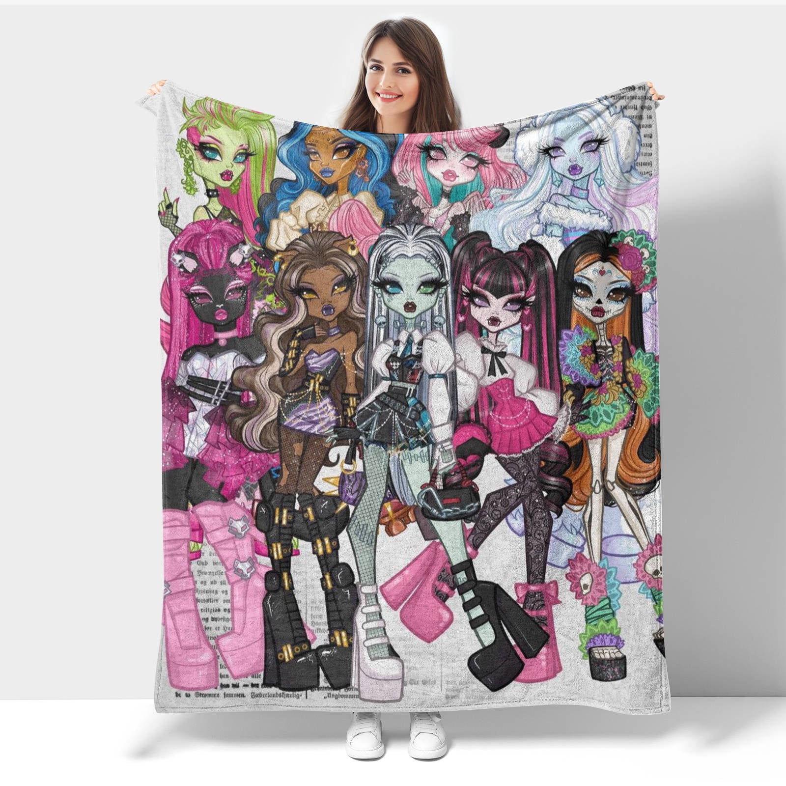 monster high 80IN*60IN Blanket - Walmart.com