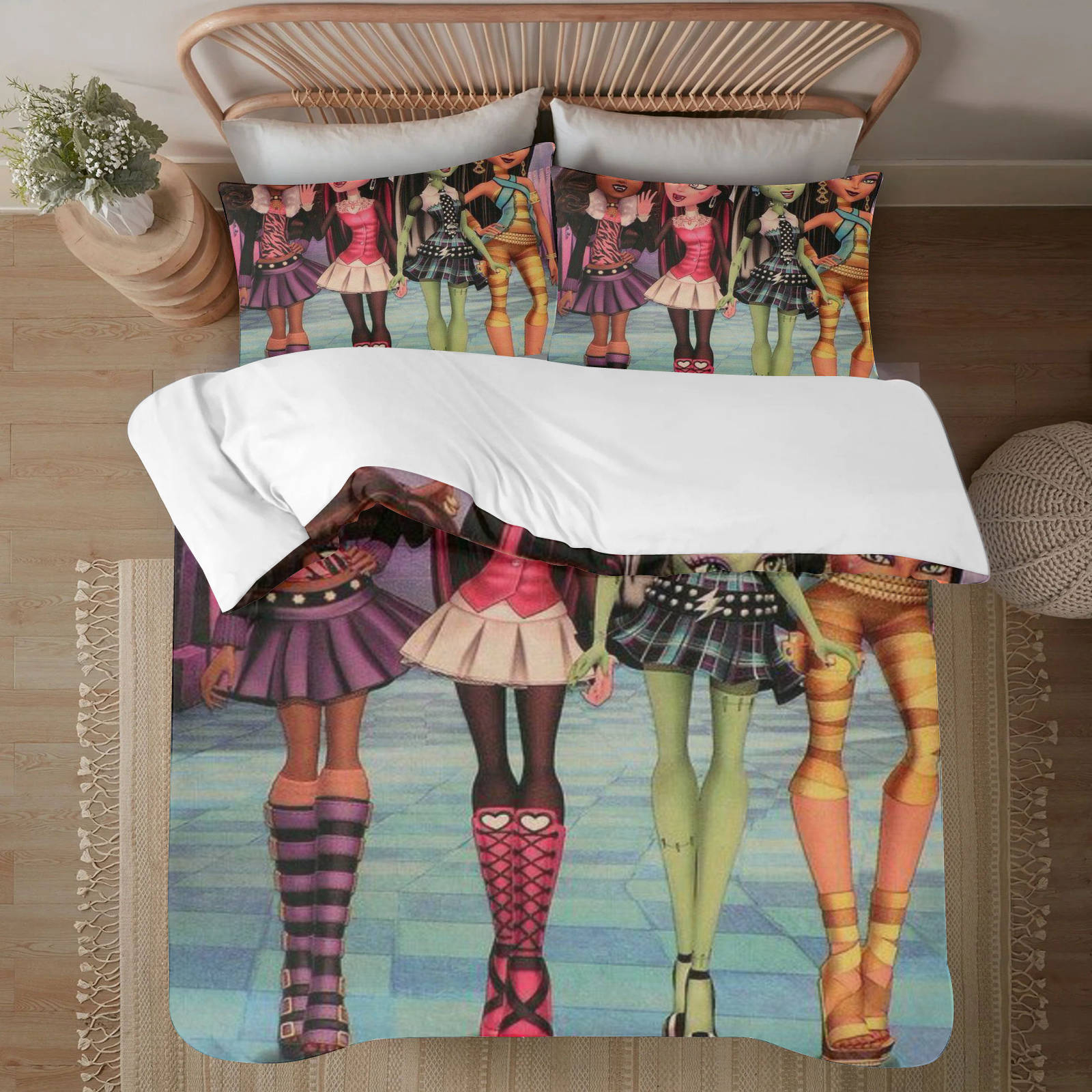 monster high Three Piece Bedding Set 173*218CM - Walmart.com
