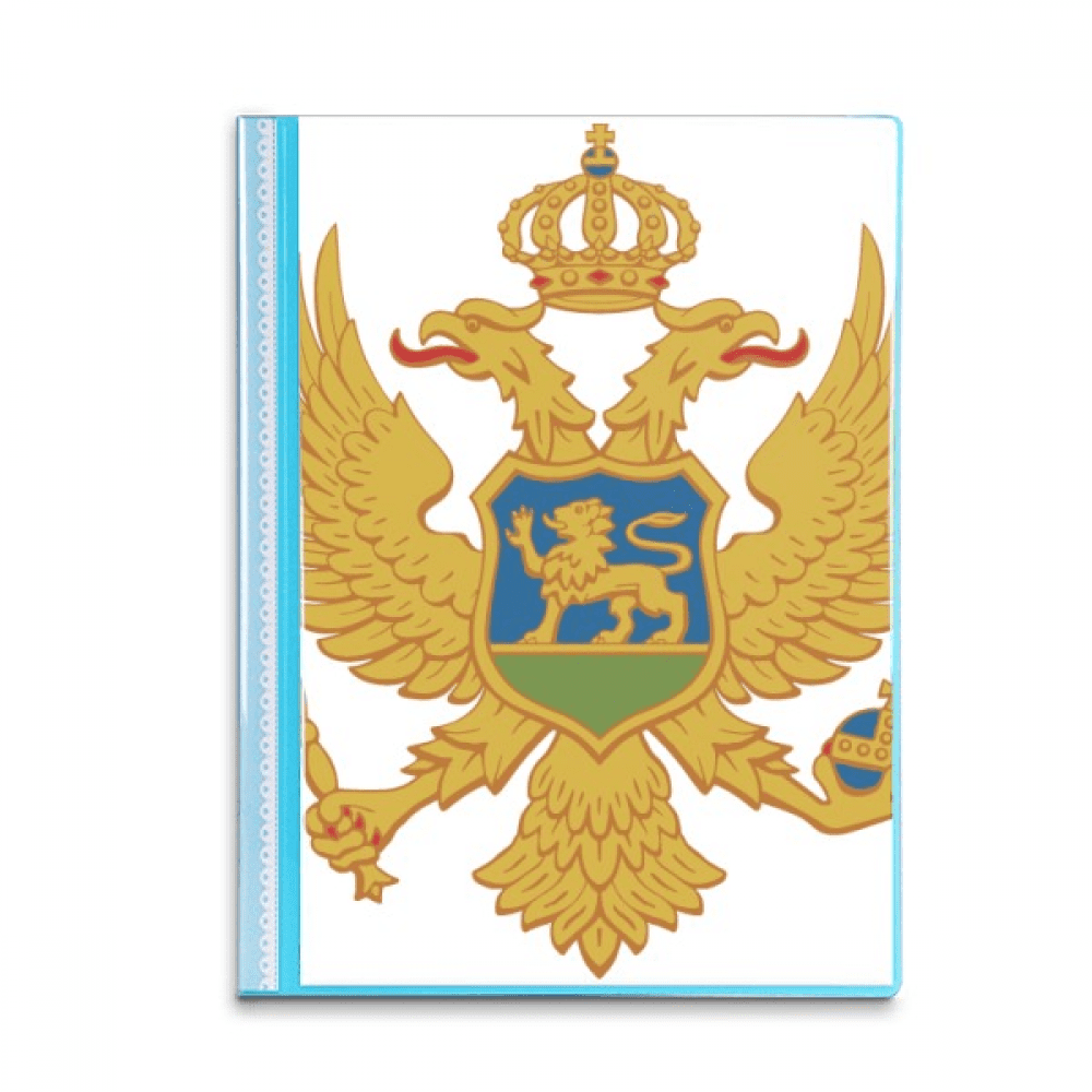 montenegro eu national emblem book sheet protectors portfolio binder ...
