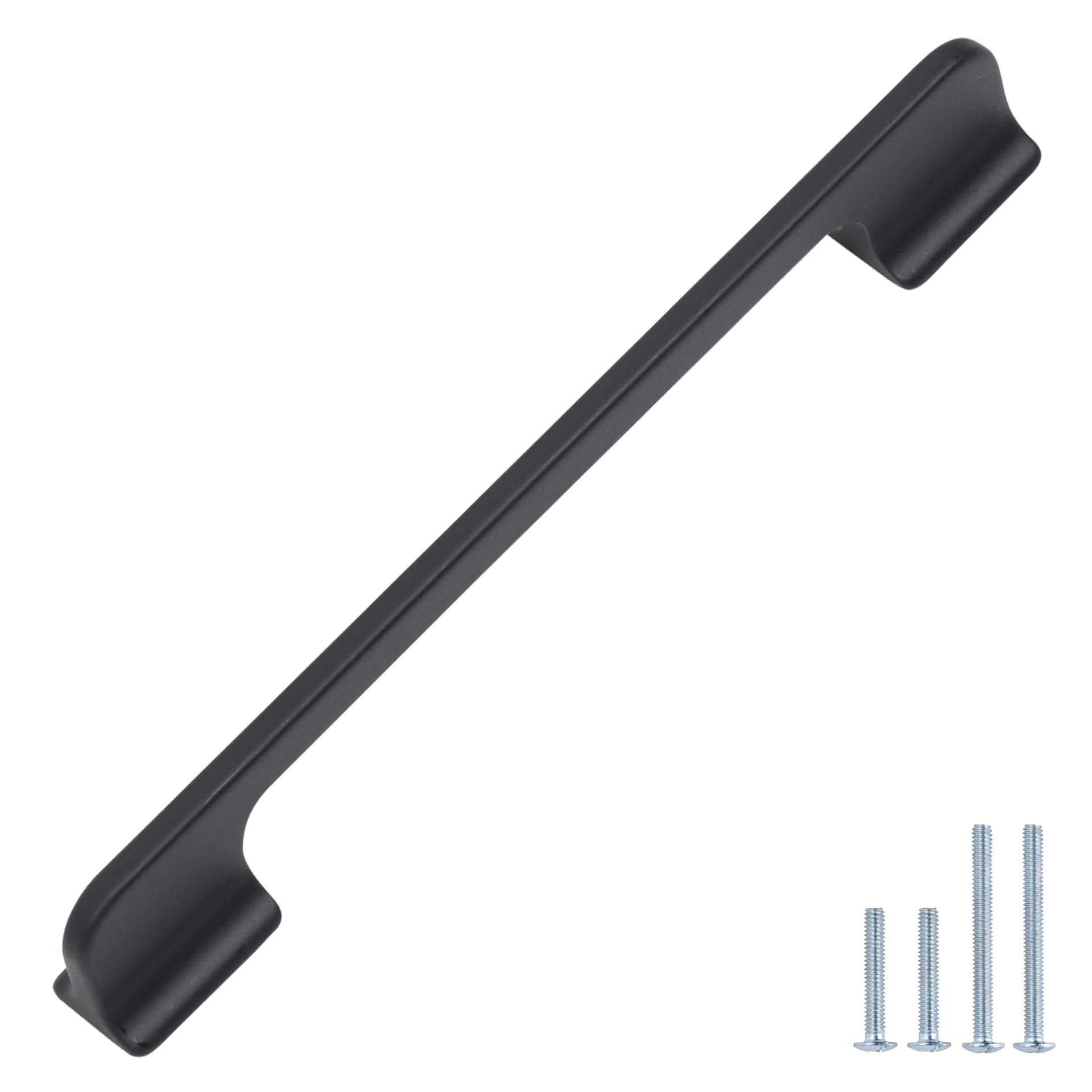 monti hardware | 10 Pack Flat Black 8.8 Inch Hole Center | Solid Metal ...