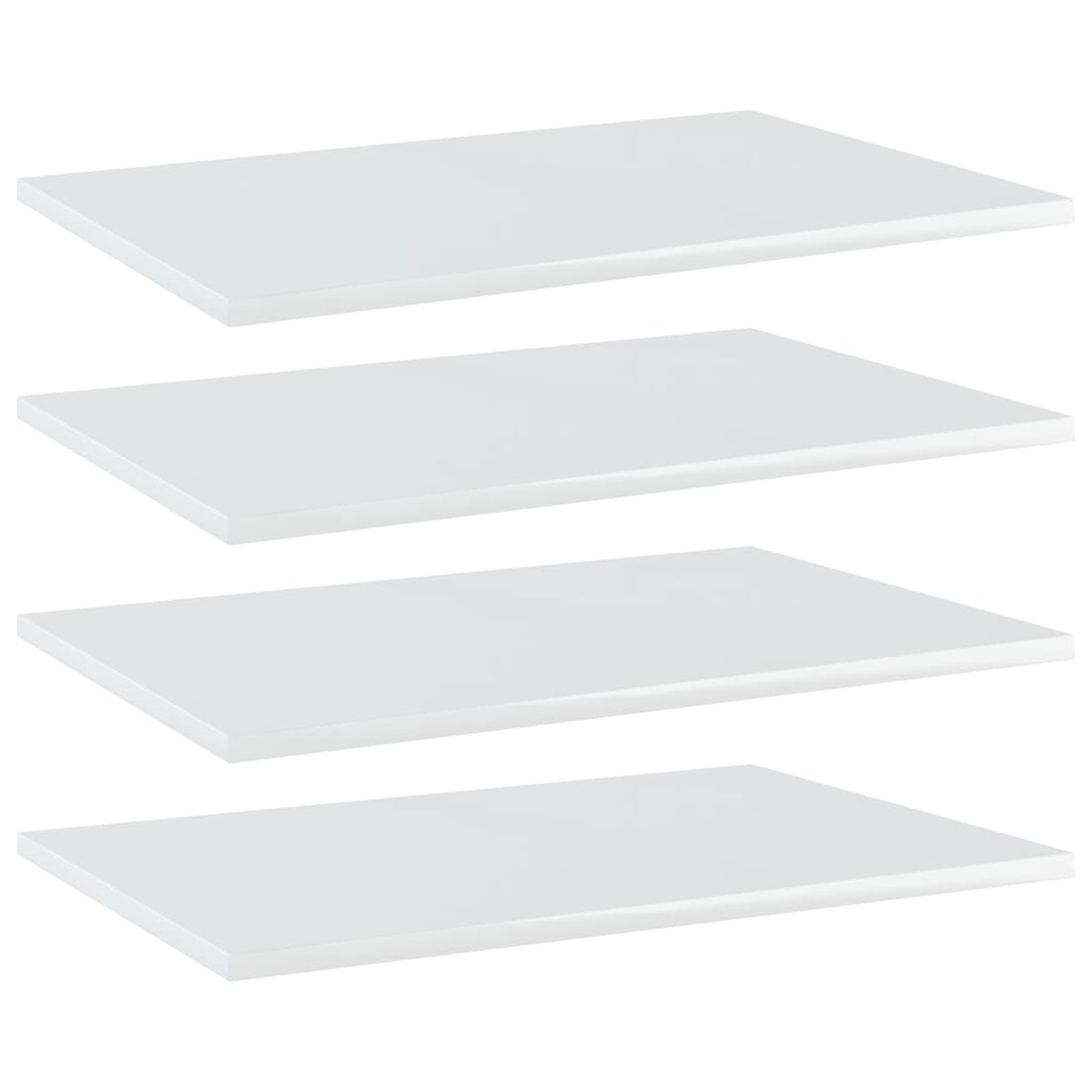moobody 4 Piece Bookshelf Boards, Engineered Wood Replacement Panels ...