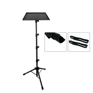 Pyle PLPTS4X2 Universal Adjustable Tripod Design DJ Laptop Stand Holder ...