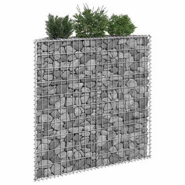 Gymax Set of 2 Lattice Outdoor Flower Elevated Decorative Raised Garden ...