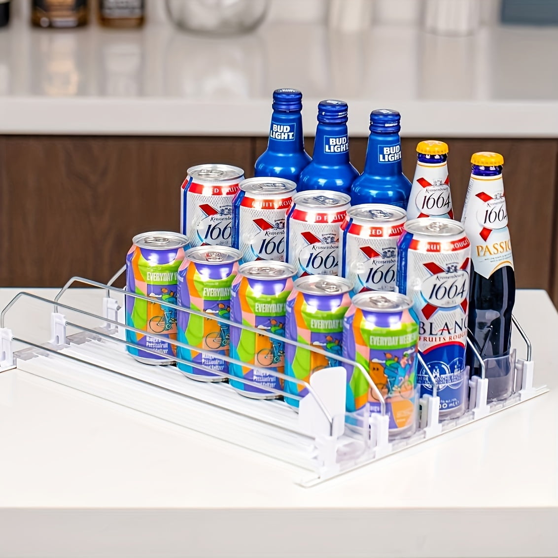 moocr + self-Pushing Drink Dispenser for Fridge Self-Pushing Soda Can ... moocr + self-Pushing Drink Dispenser for Fridge Self-Pushing Soda Can ...