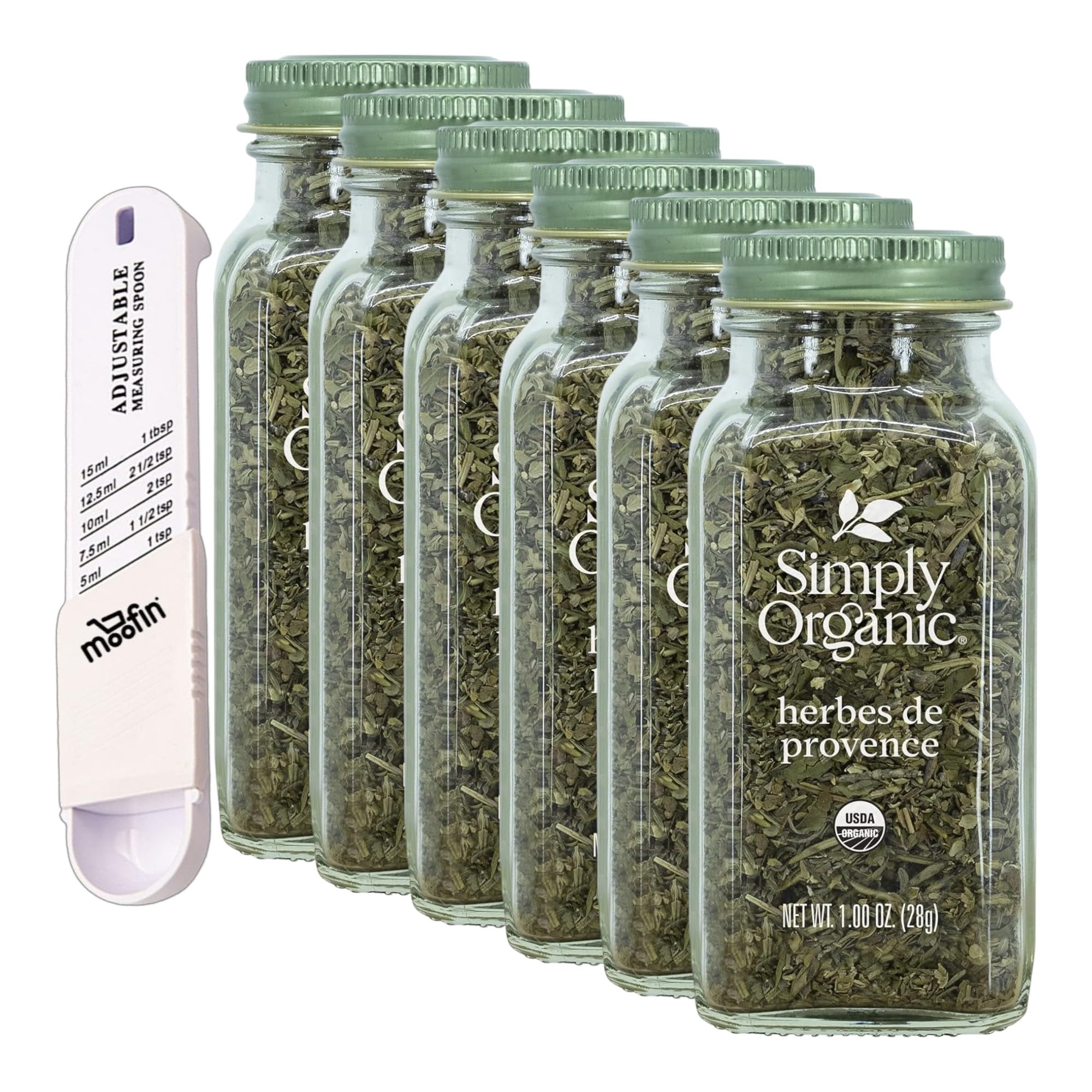 moofin Simply Organic Herbs de Provence, Aromatic H2FSDFrench 1 oz ...