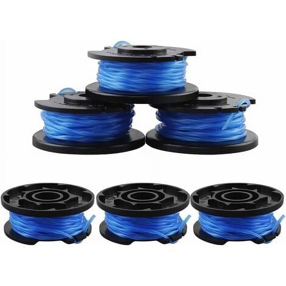 moon-6pcs Replacement Line Spool for Ryobi Grass Trimmer with Trimmer ...