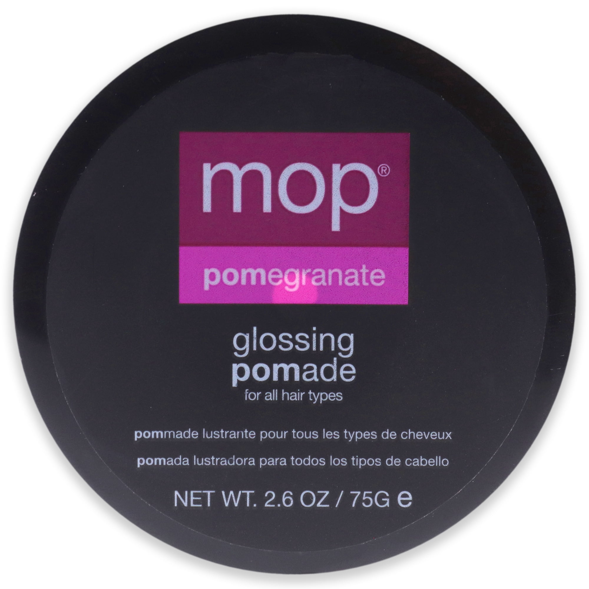 mop Pomegranate Glossing Pomade, Hair Pomade, 2.6 oz - Walmart.com