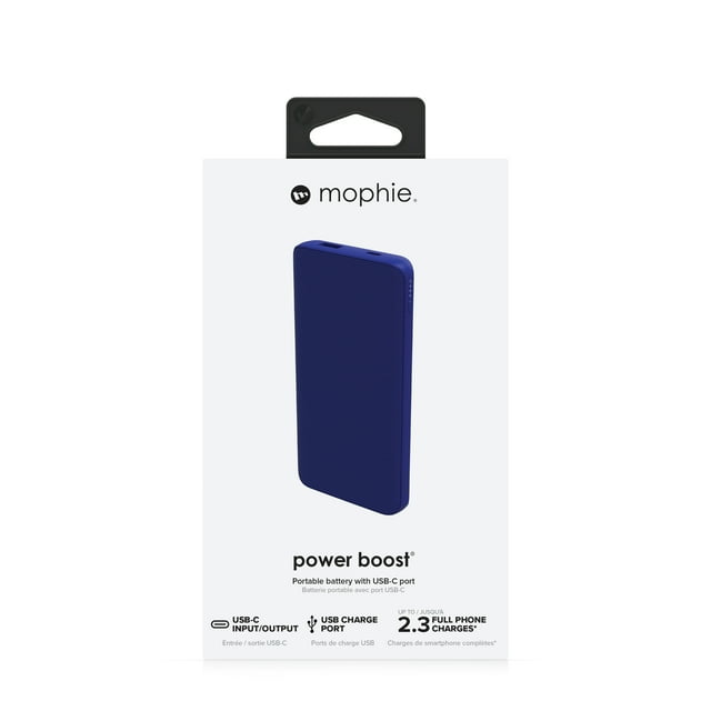 mophie Universal Battery Power Boost Portable Battery with USB-A and ...