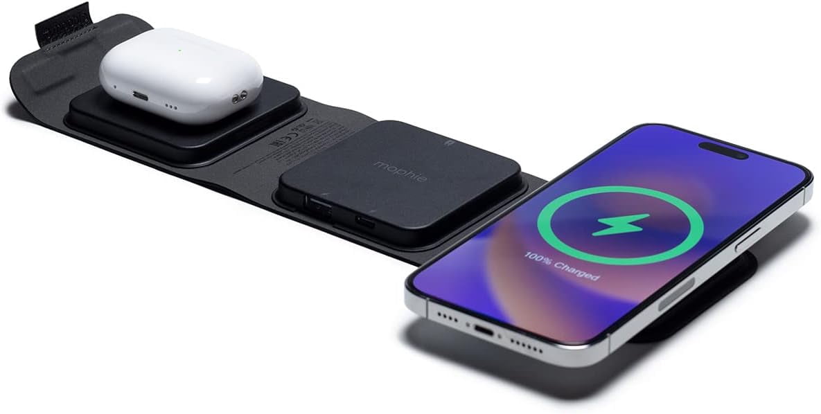 Mophie 3 in 1 Travel Magnetic Charger for Apple, Google, Samsung ...
