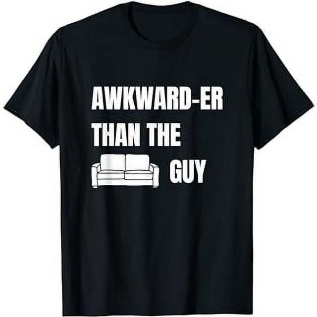 More Awkward Than The Couch Guy Meme Funny Humor Shy Timid T Shirt