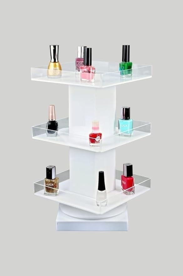 morel ACRYLIC MULTICOLOR NAIL POLISH STAND FOR SHOP COUNTER TABLE TOP ...