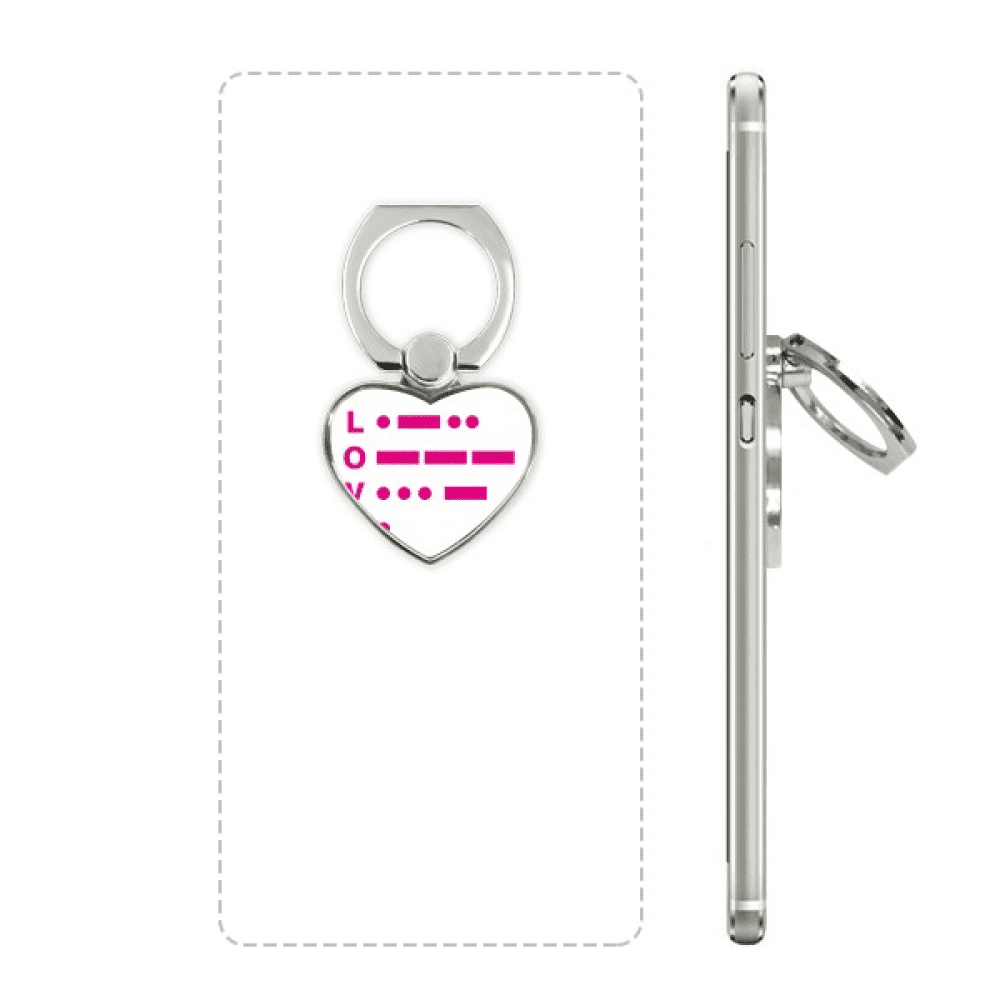 morse code love point line expression ph stand holder kickstand ...