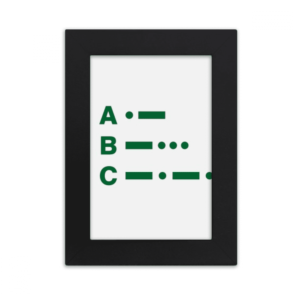 morse code two point line representation desktop photo frame picture ...