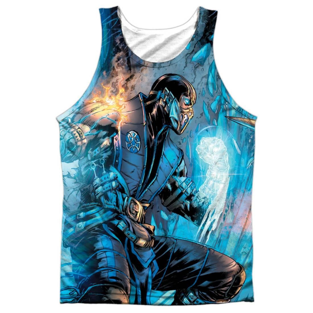 mortal kombat kombat comic mens sublimation tank top shirt - Walmart.com