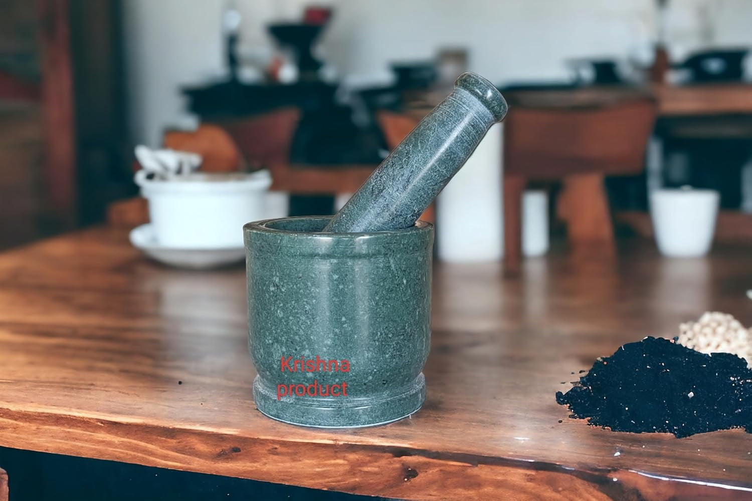 morter and pestlesize 4x4 Stone Grinder Imam DastaStone KalluAdrak ...