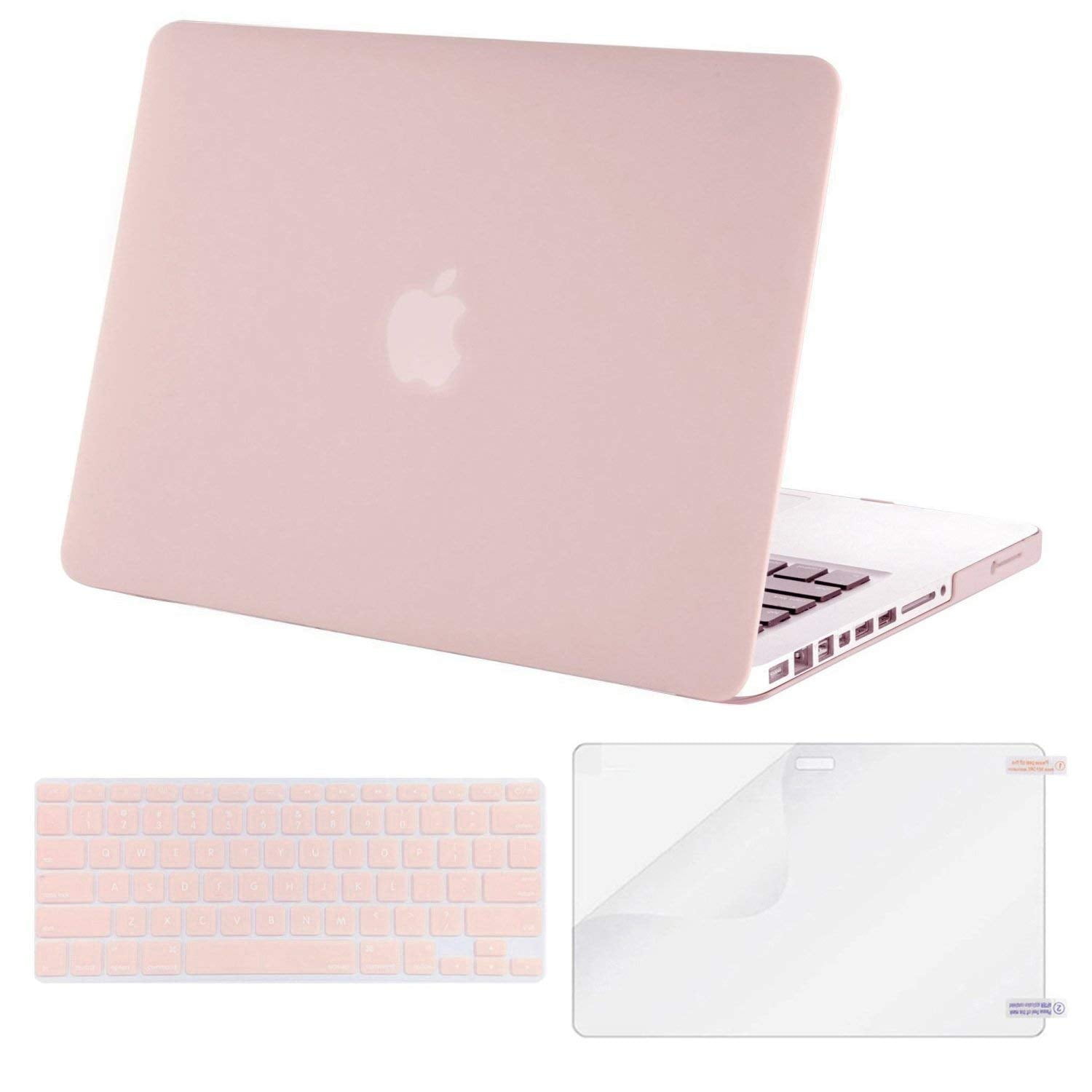 Mosiso 3 in 1 MacBook Pro 13 CD ROM A1278 Plastic Hard Case with ...