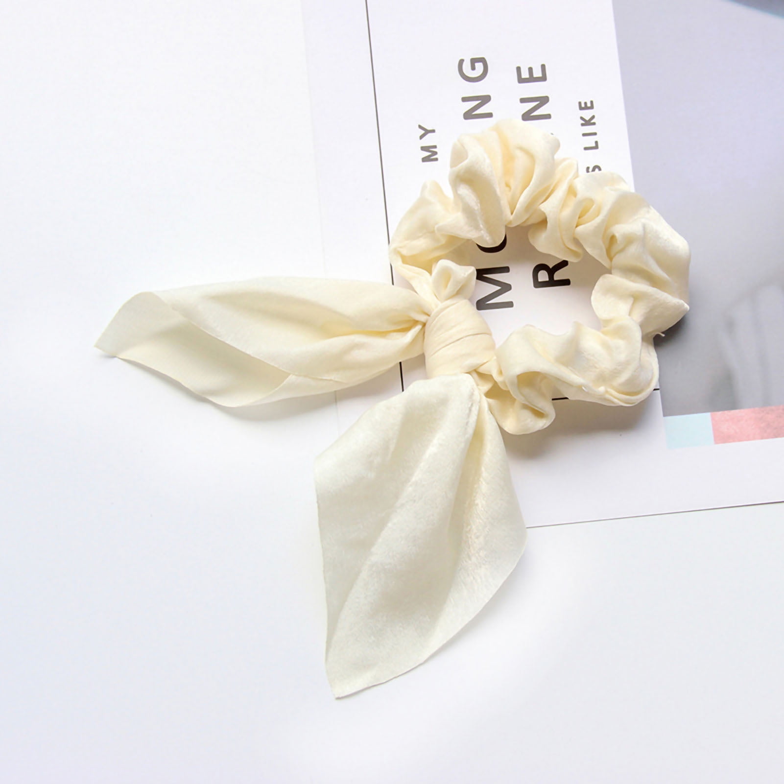 mothers day 2024 Hair Scrunchies Lightweight Soft Elastic Glossy ...