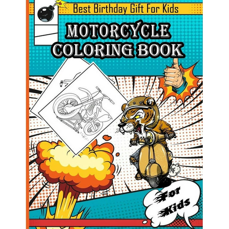 harley davidson motorcycles coloring pages
