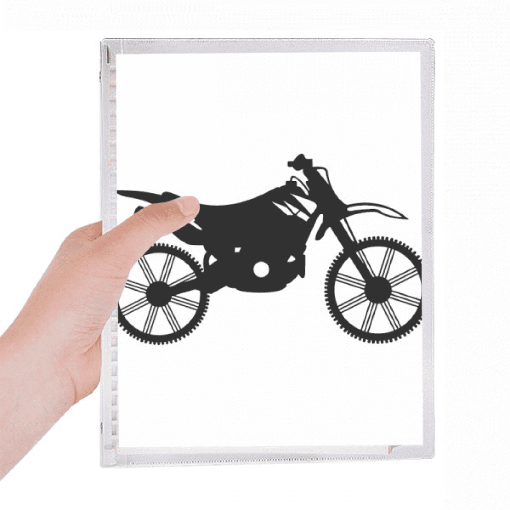 motorcycle mechanical illustration pattern notebook loose diary ...