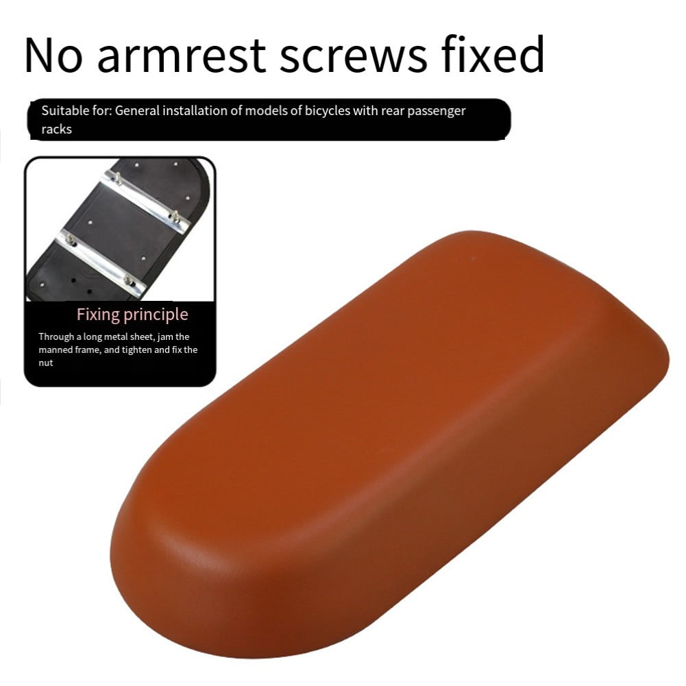 Mount Bike Electric Bicycle Rear Saddle With Back Rest Rear Saddle ...