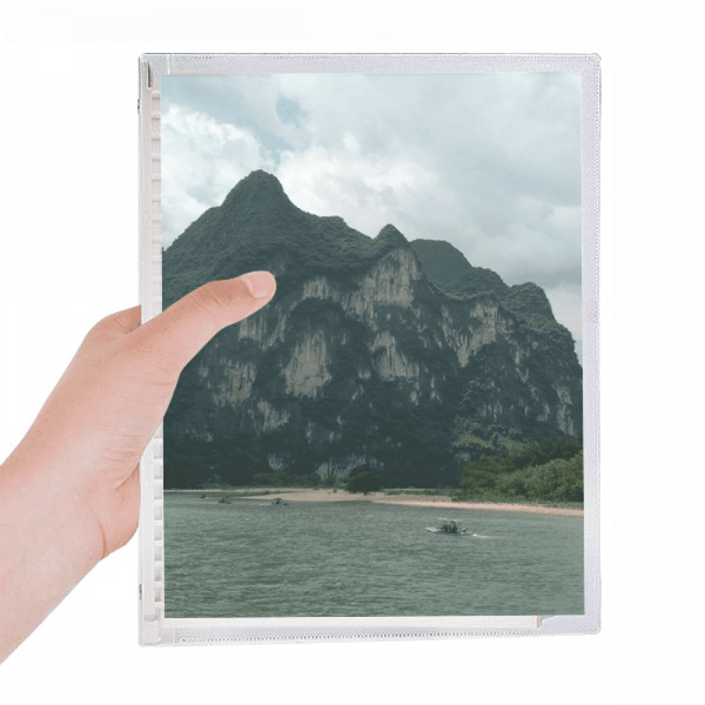 mountains and rivers photography notebook loose diary refillable ...