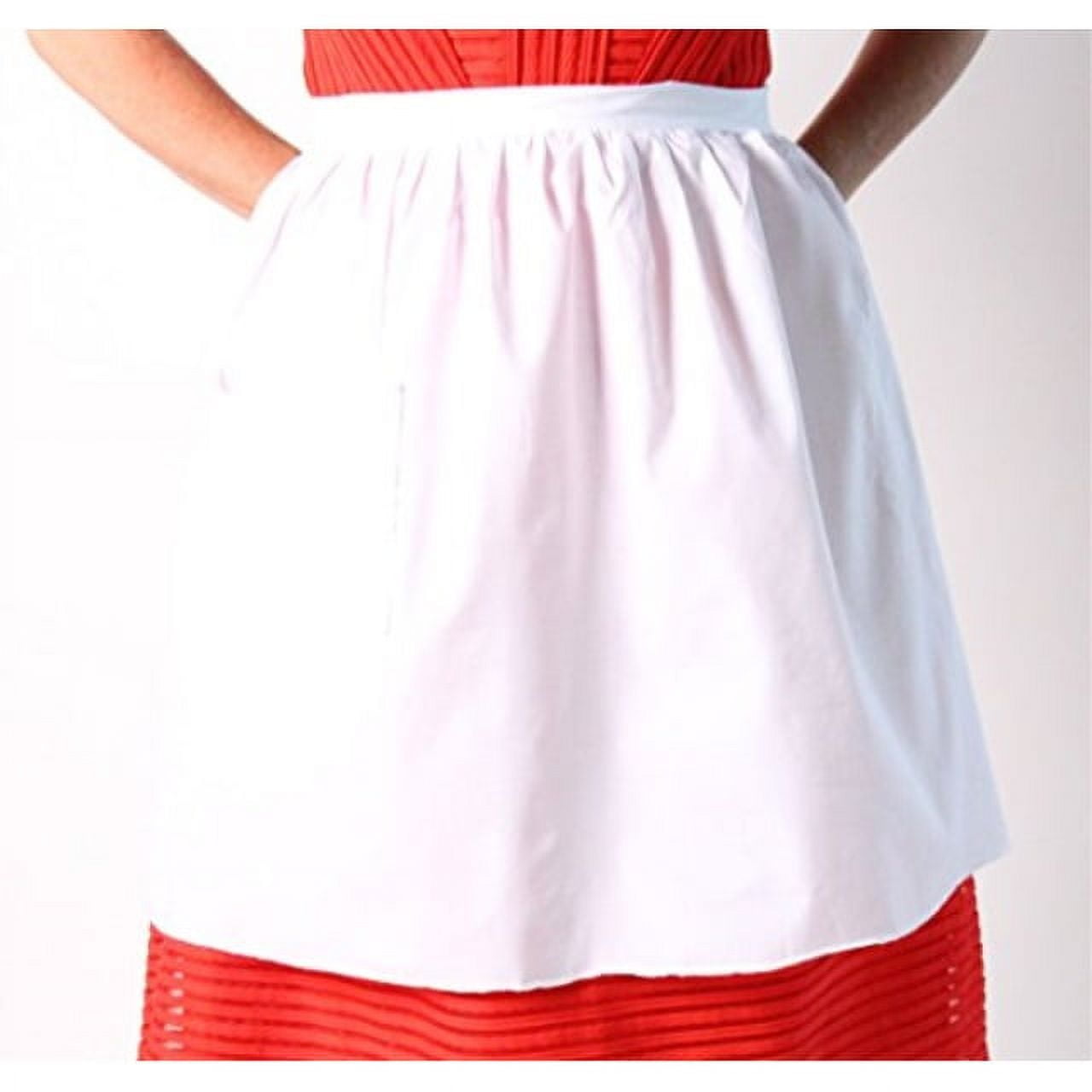 mrs. santa claus white 18" costume apron - Walmart.com