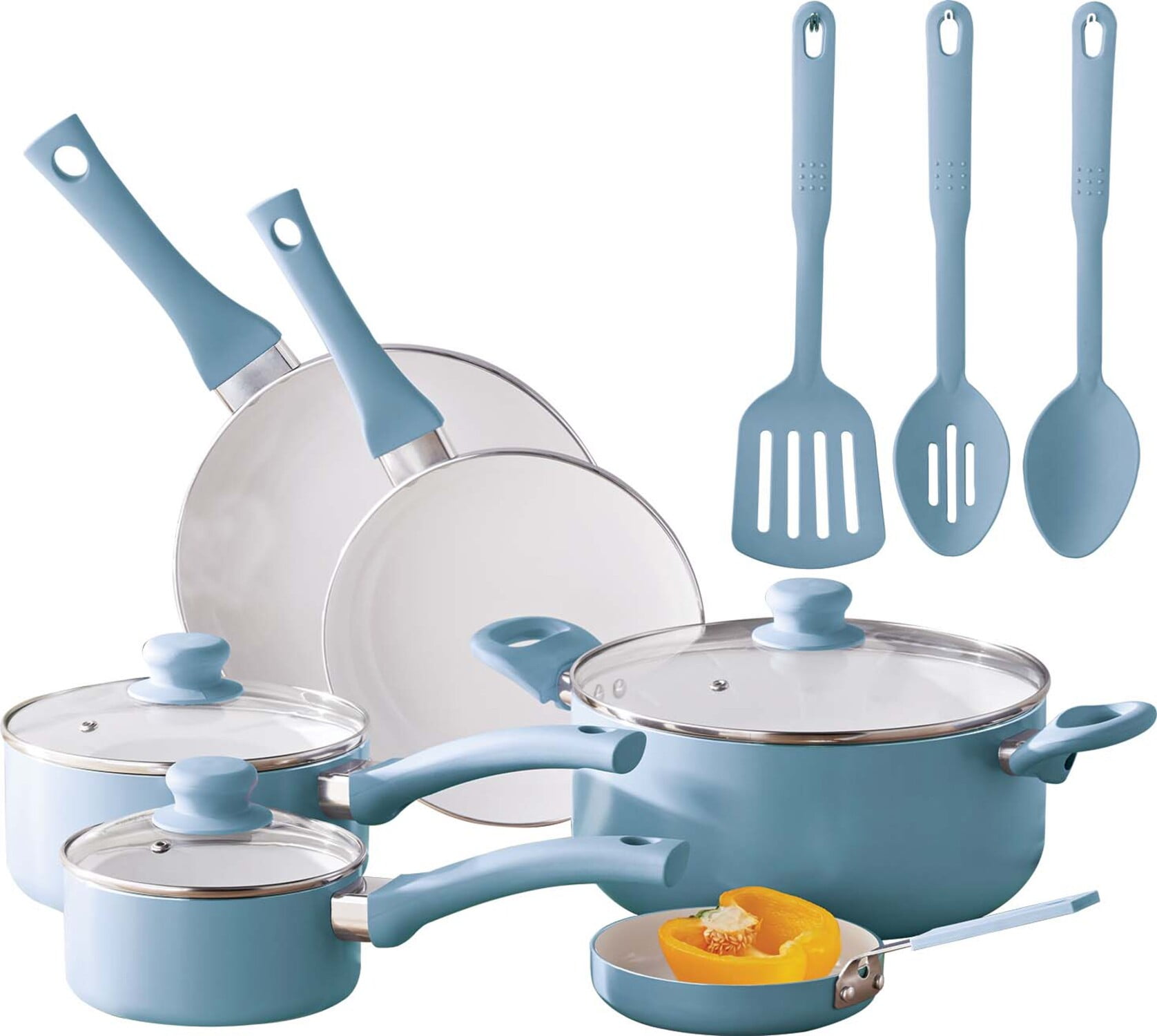 ms cer 12pc cookware set blu - Walmart.com