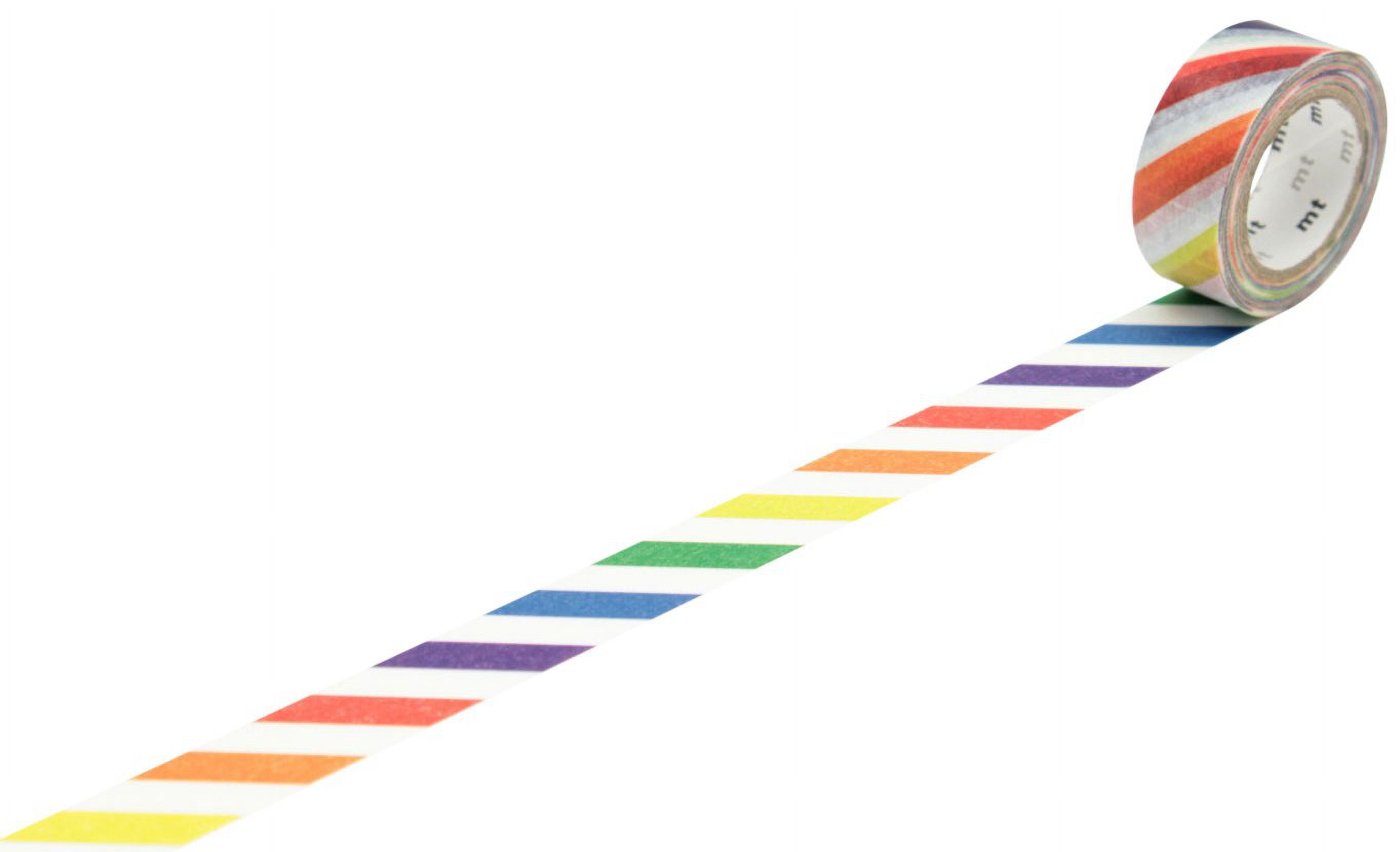 mt Washi Masking Tape for Kids - Colourful Stripe - Walmart.com
