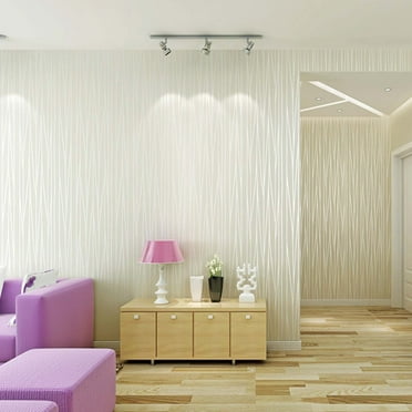 Wallpaper Paper, 20.8" x 32' Feet Modern Flower&Bird Waterproof ...