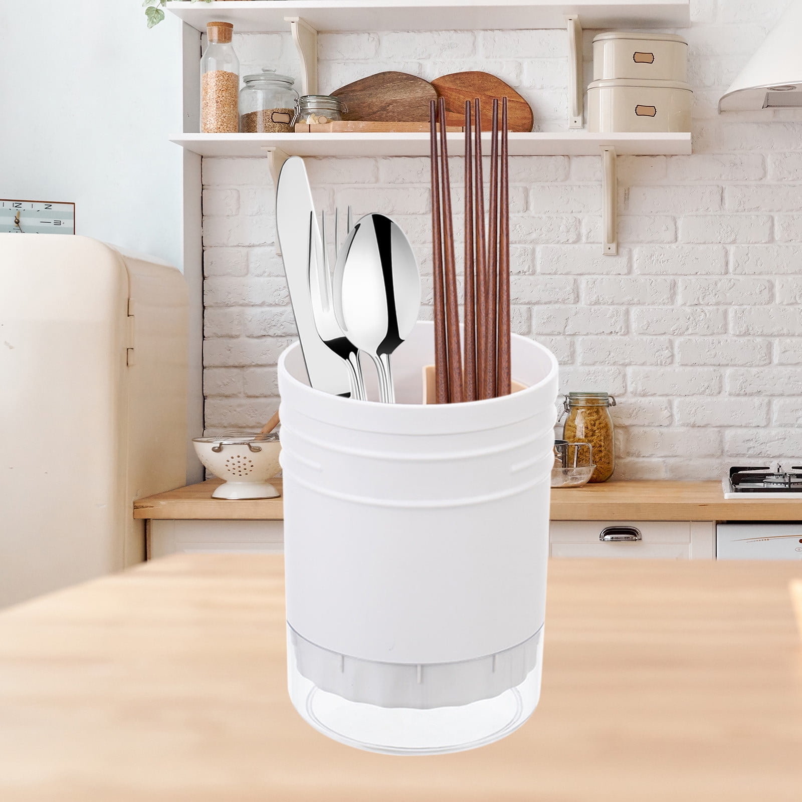 mtvxesu Circular Bento Box Stainless Steel Chopstick And Straw ...