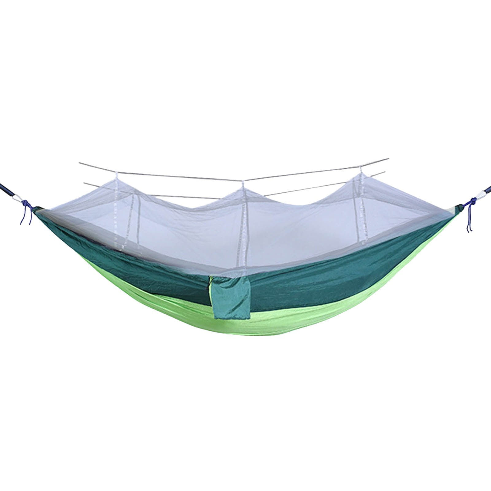 mtvxesu Colored Ribbon Mosquito Hammock with Double Parachute Cloth ...