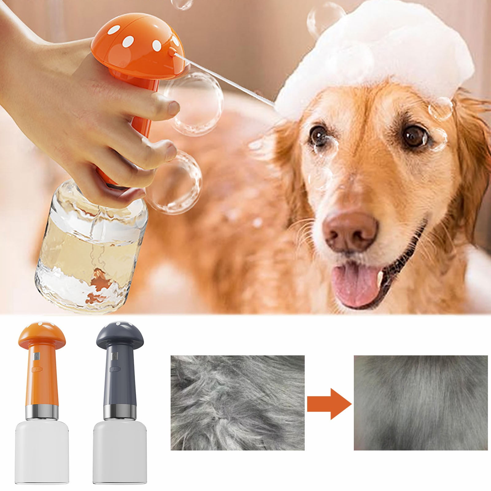 mtvxesu Electric Milk Frother Pet Smart Electric Dog Bath Toy Machine ...