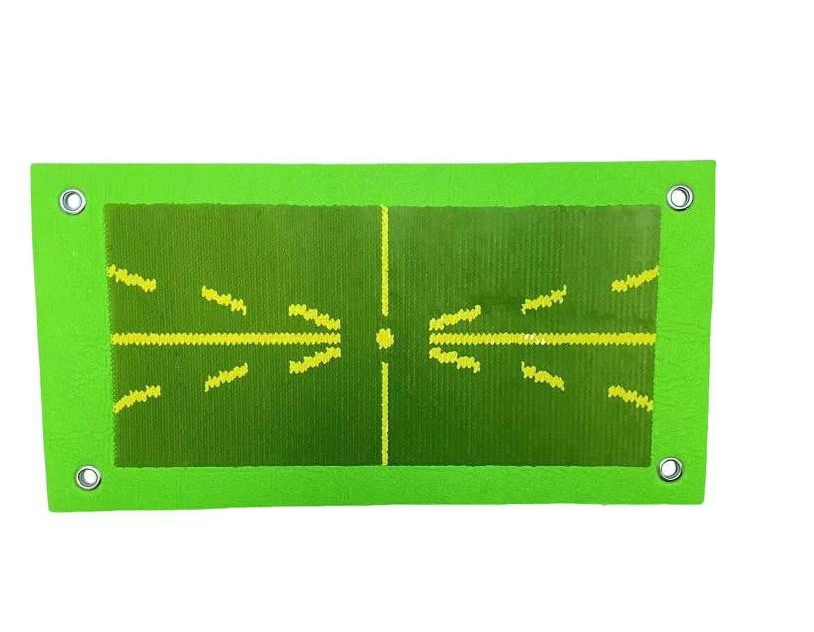mtvxesu Golf Hitting Mat with Trajectory Guide - Realistic Fairway Feel ...