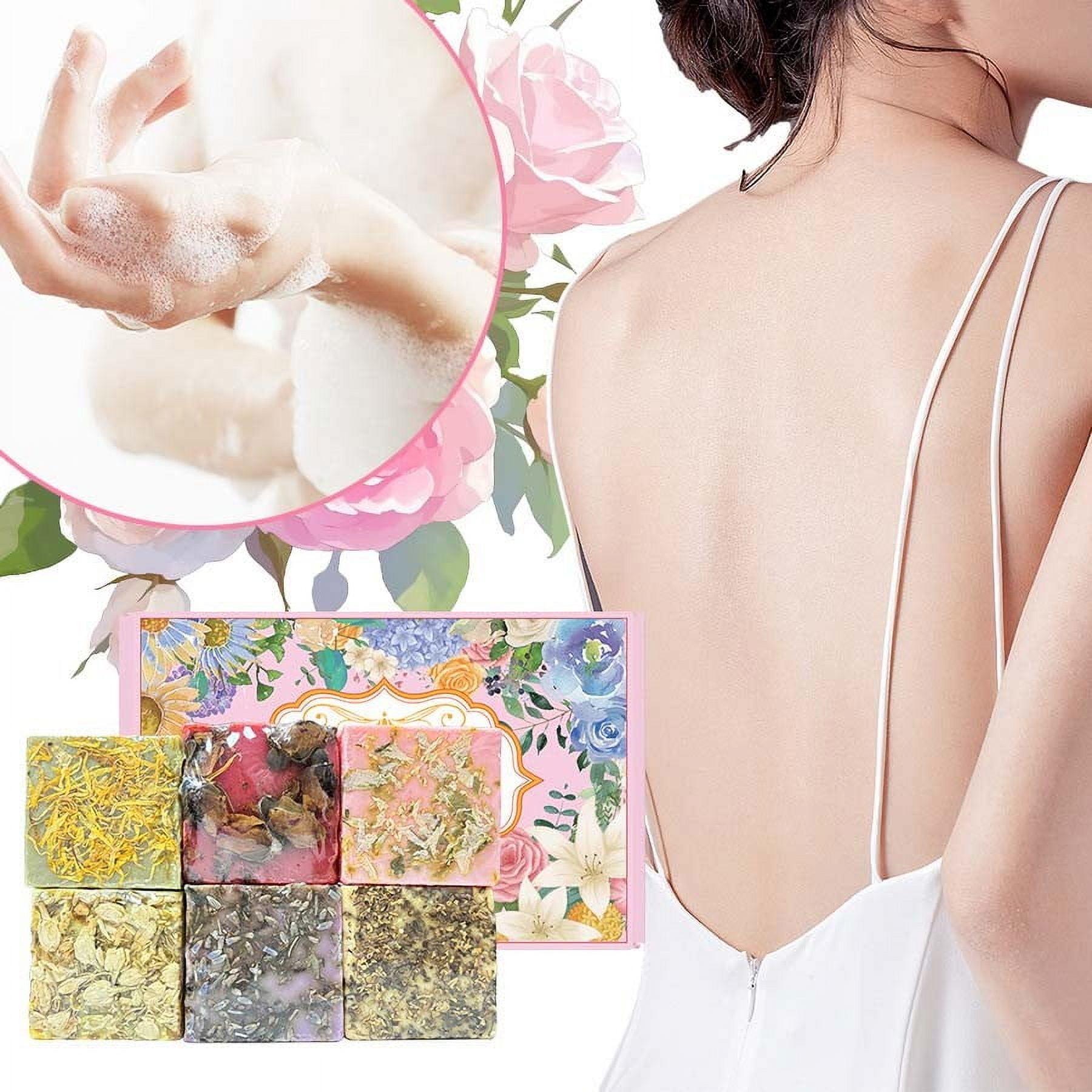 mtvxesu Handmade Bar Soap, Oil Control Face Wash Soap Hydrating And Moisturizing 600G Rose ...