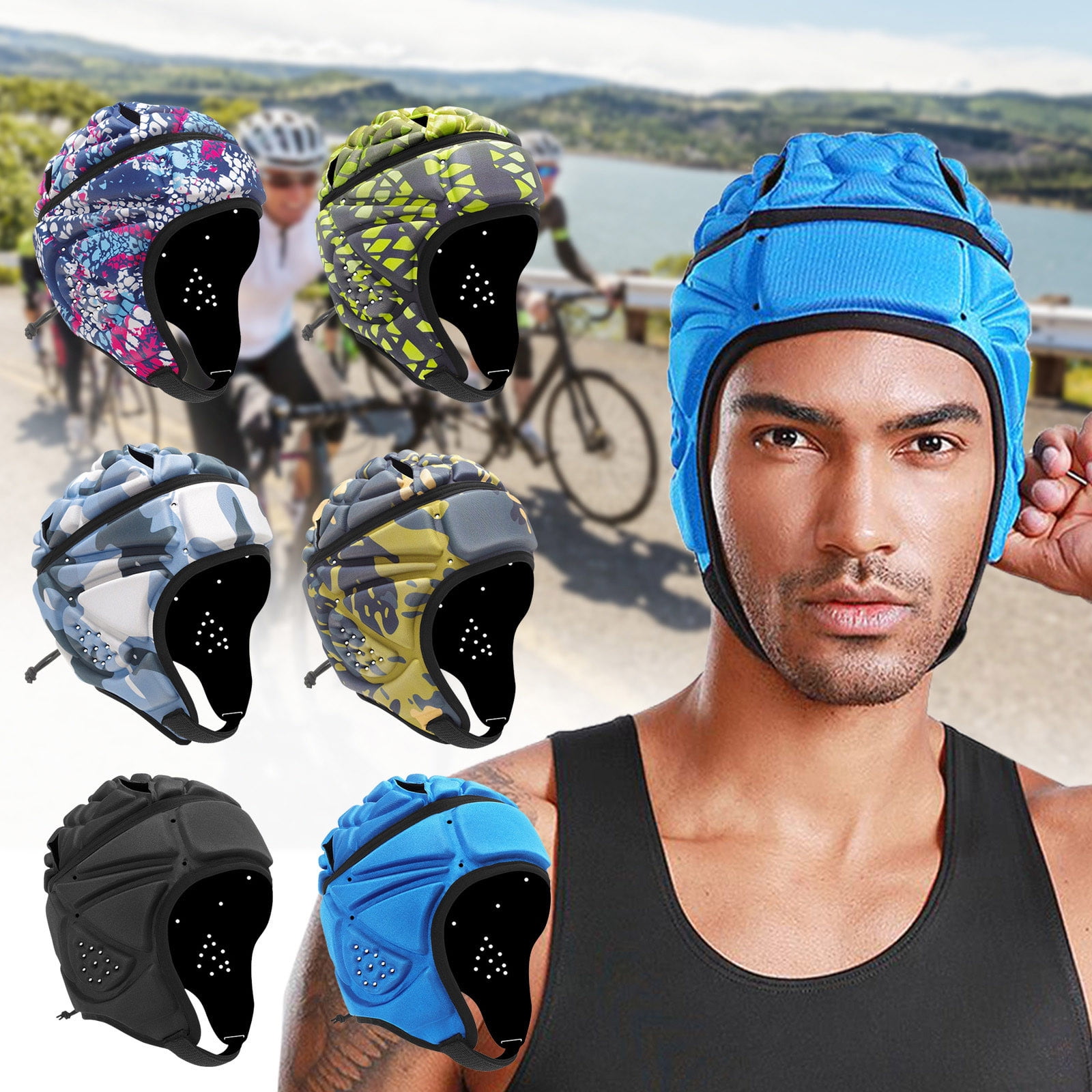 mtvxesu Helmets for Adults, Bicycle Helmet for Adult Riding and Other ...
