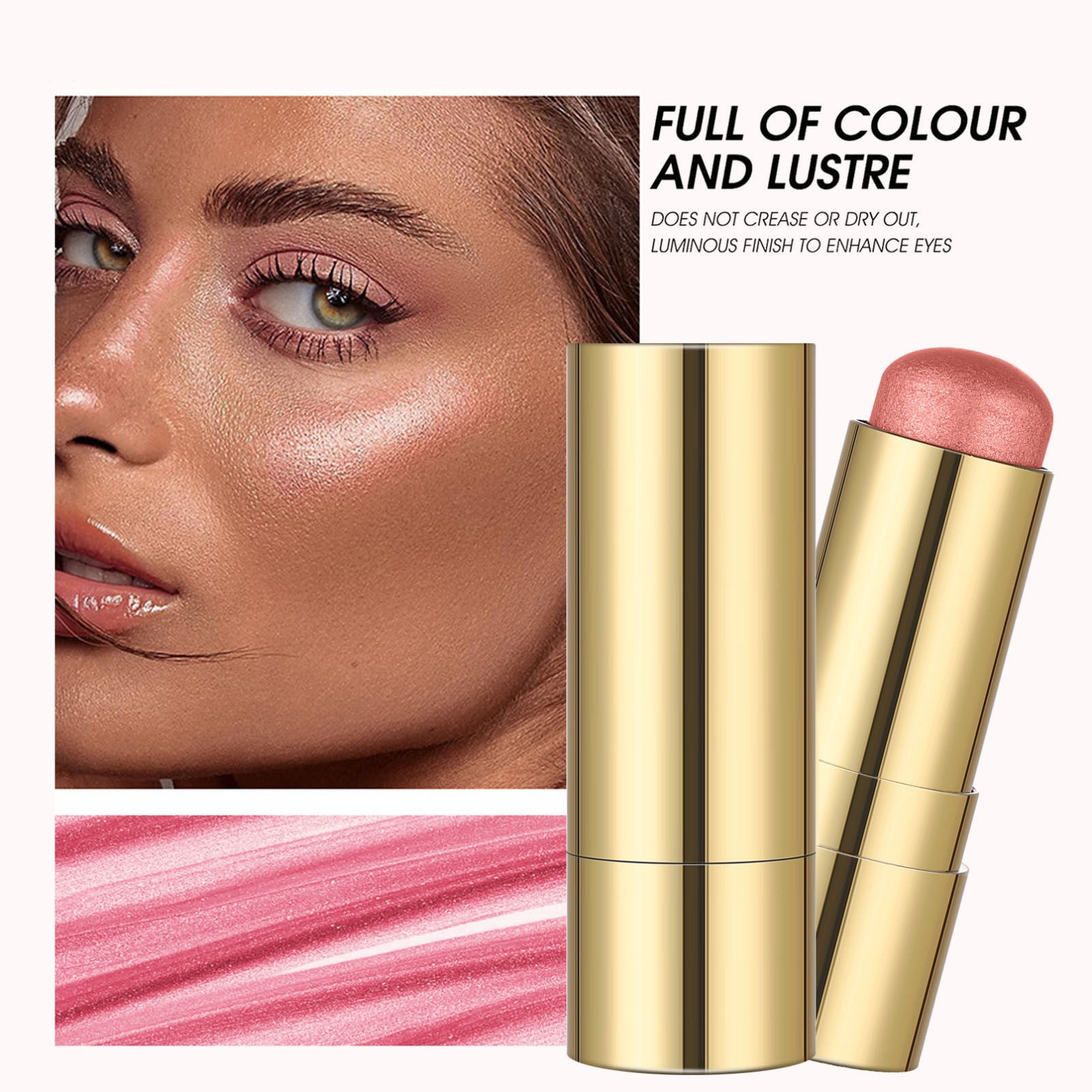 mtvxesu High Light, Vinciner 3 In 1 Multi Stick Blush Highlighter ...
