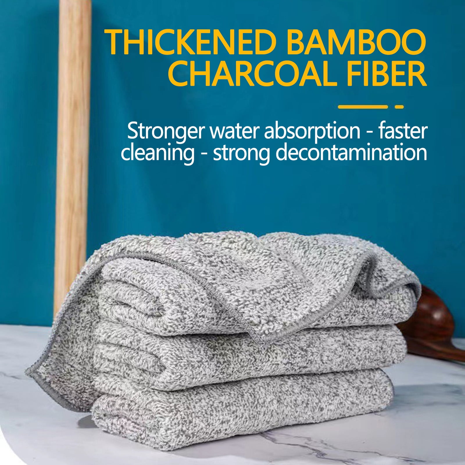 mtvxesu Kitchen Towels, Microfiber Cleaning Cloth Household Water ...