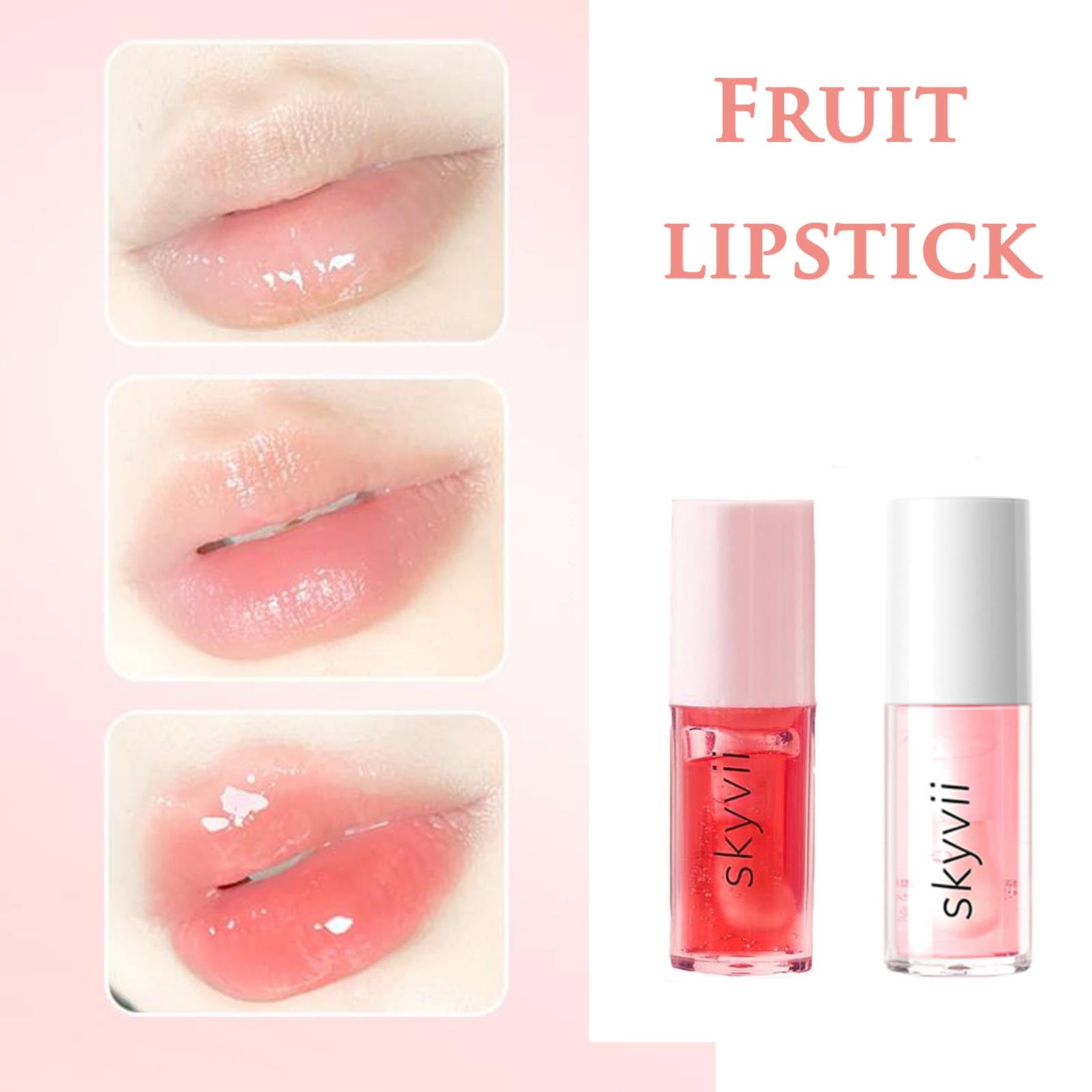 mtvxesu Lip Tints, Fruity Flavors Hydrating Lip Glow Oil, Lip Balm Lip ...