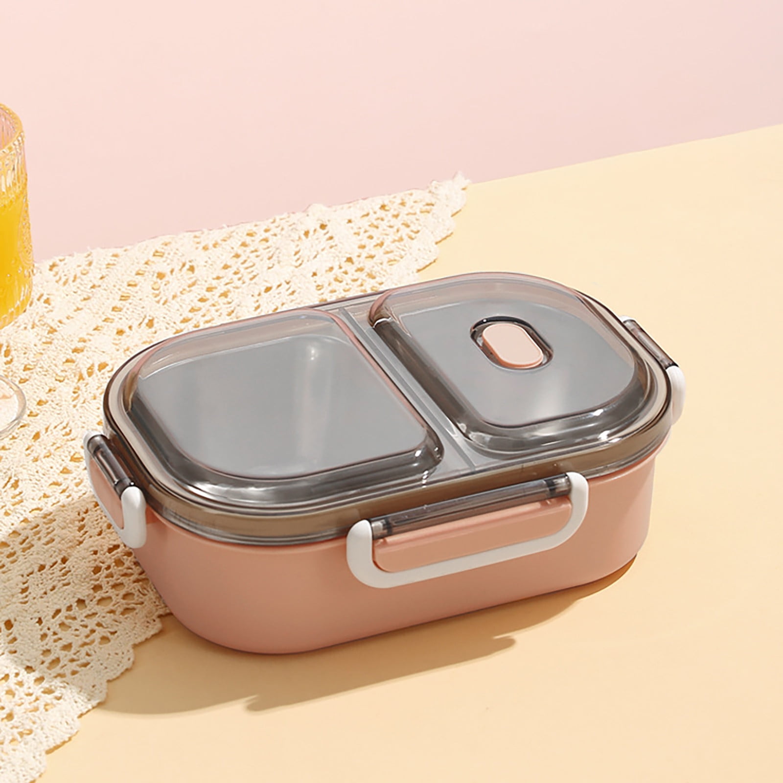 mtvxesu Lunch Box Containers for Adults, Large Capacity Compartment ...
