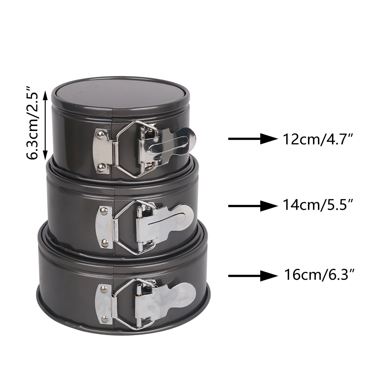 mtvxesu Molde Para Gelatina, Round Cake Mould Movable Bottom Round ...