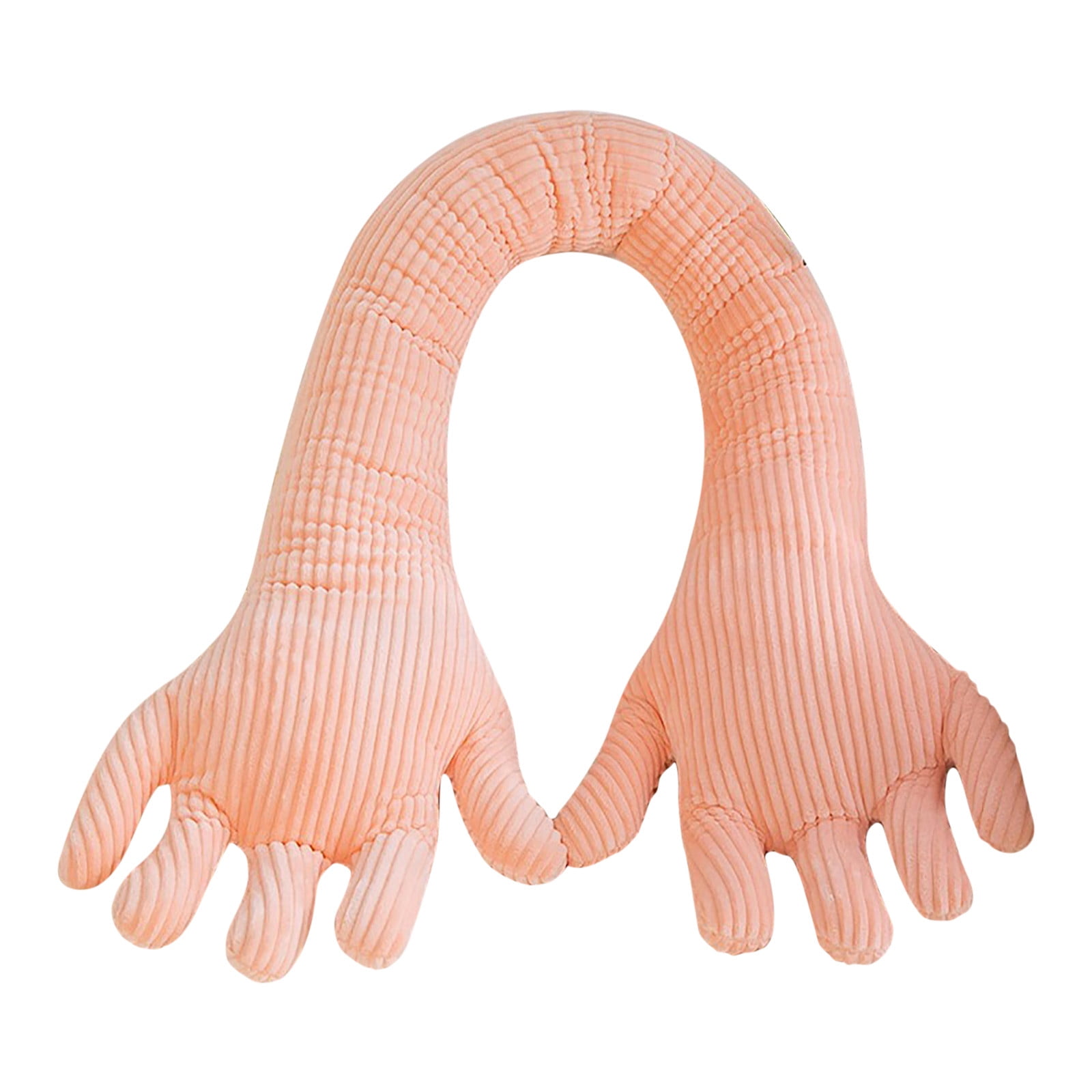 mtvxesu Neck Pillow Funny Fleece Hand Pillow Cushion Plush Toy Long ...